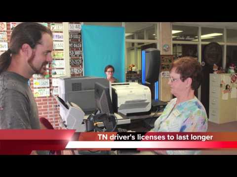 Tennessee driver's licenses are about to last a lot longer