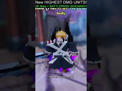 New Highest Damage Units in Anime Last Stand!