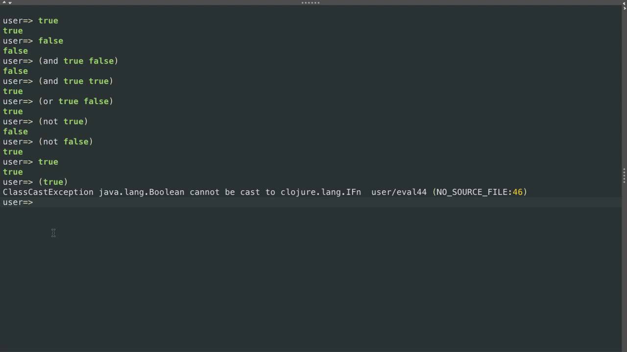 Clojure Basic part one 02