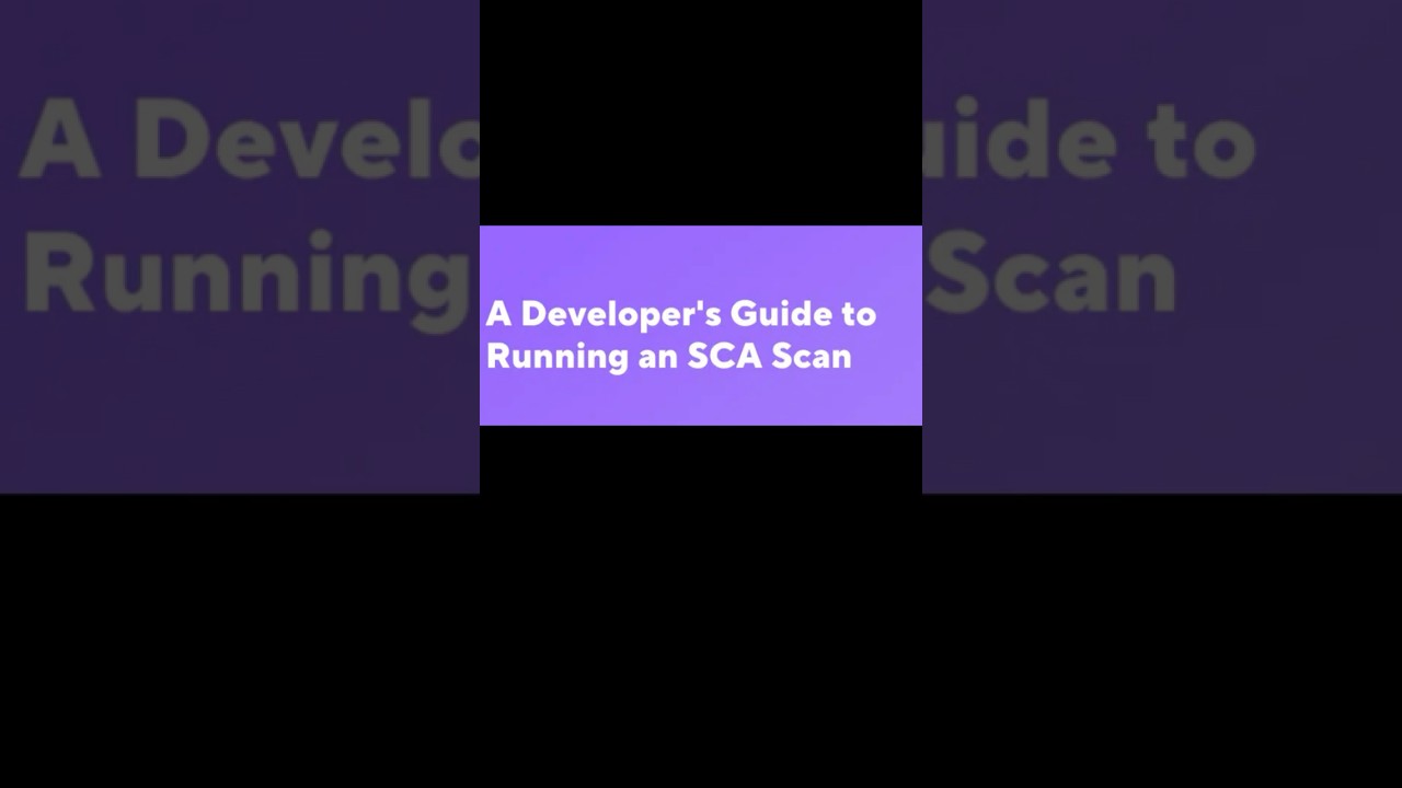 What is SCA in DevSecOps? | Software Composition Analysis Explained #devsecops #sca #devopstool
