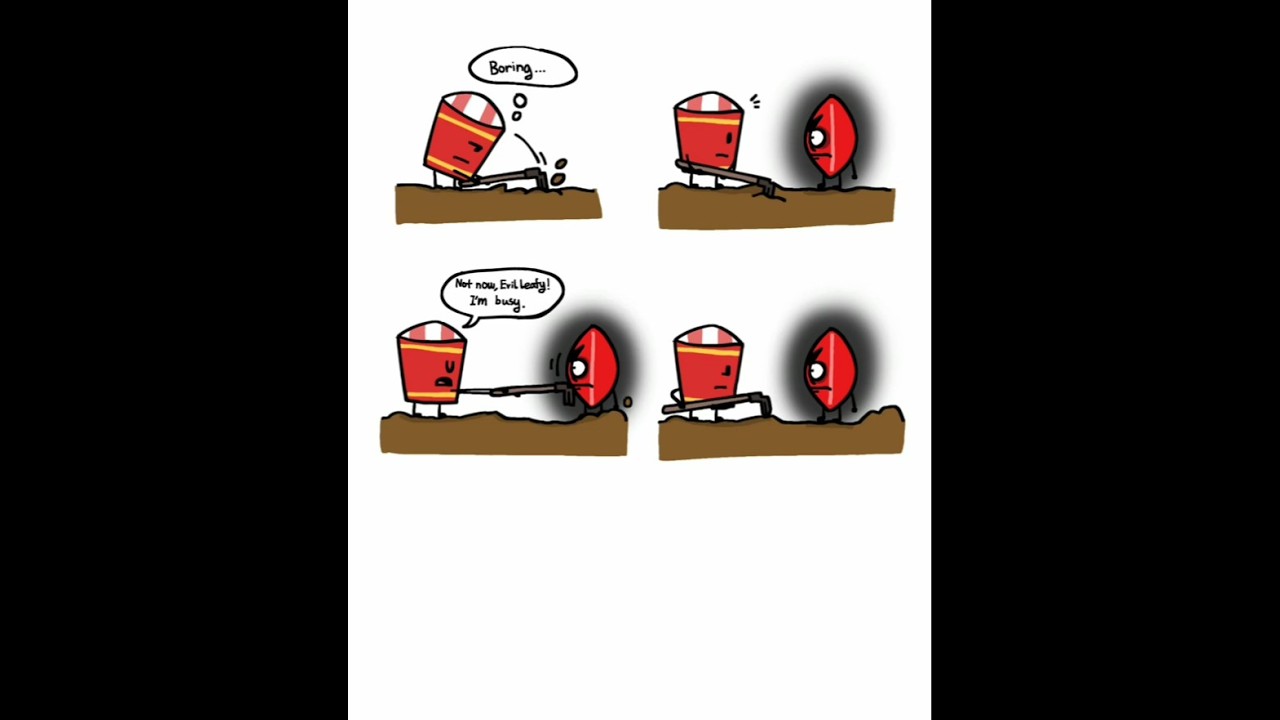 Fries Evil Potato [BFDI Comic]