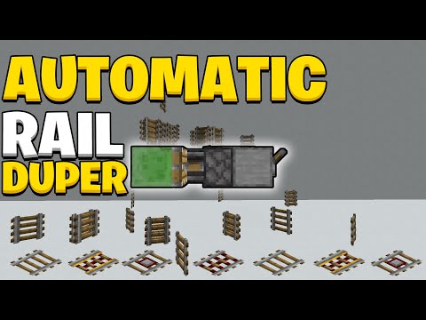 The Best Rail Duplication for Minecraft 1.20.1