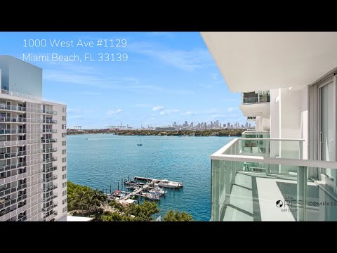 Bayfront Condo For Sale In Miami Beach - 1000 West Ave #1129