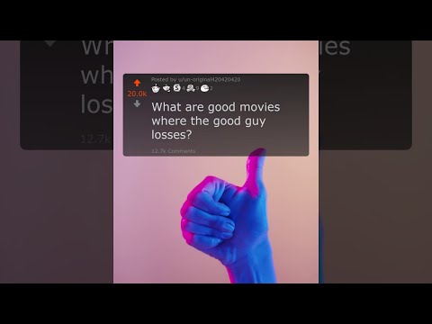 What Are Good Movies Where The Good Guy Losses? | Reddit #shorts