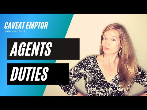 What are Real Estate Agent's duties in a Caveat Emptor State? (Video Series: 3)