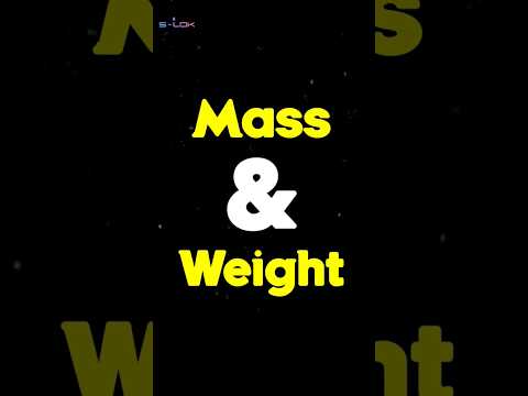 Difference between Mass and Weight
