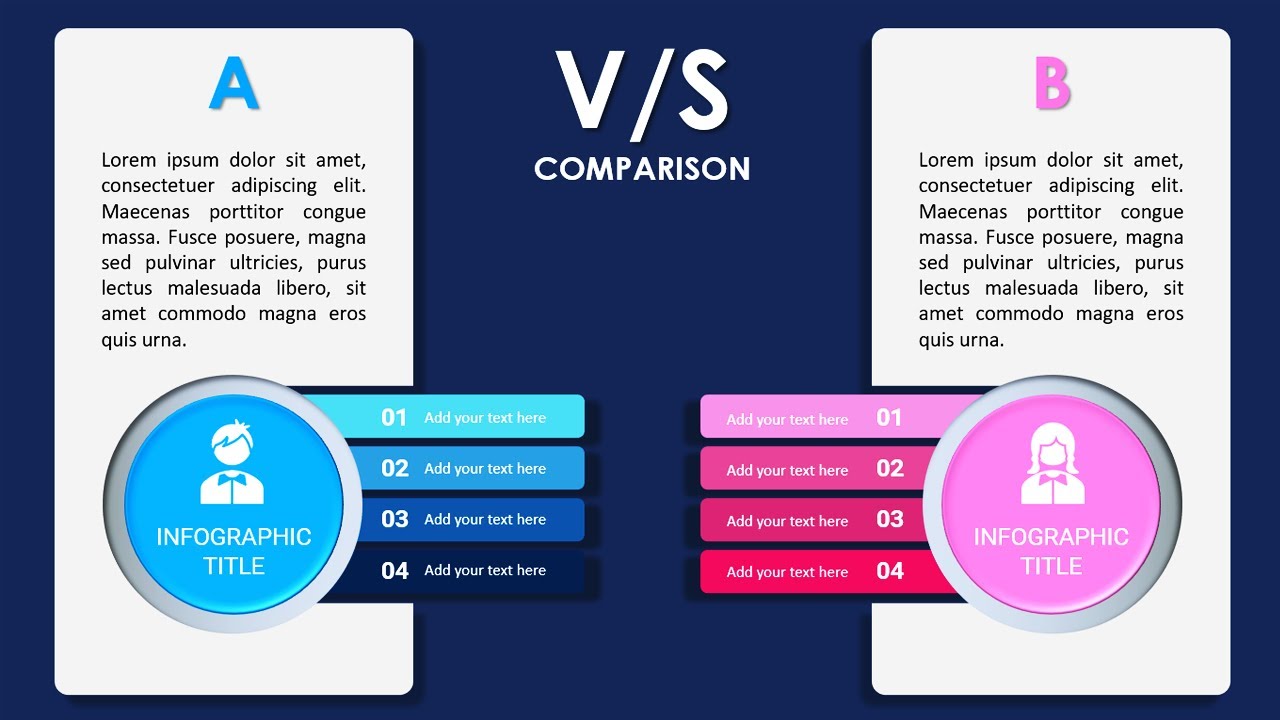 Comparison Slide in PowerPoint