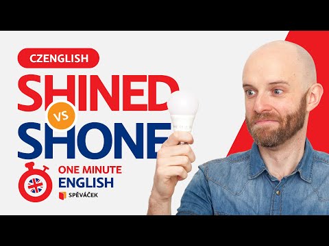 ONE MINUTE ENGLISH! Shined or shone? (EPISODE 109)