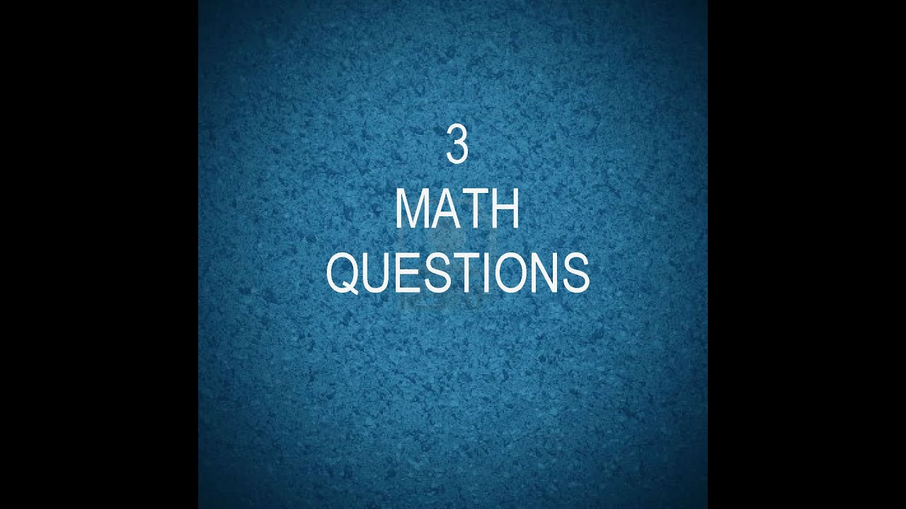 3 Questions [TOPIC - Math:Cryptograms] (1)