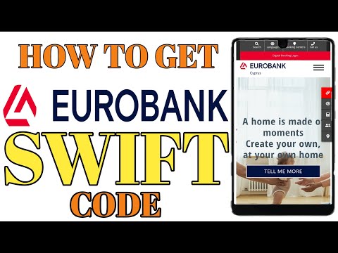 How To Get EuroBank SWIFT CODE (BIC) | Payment Guide