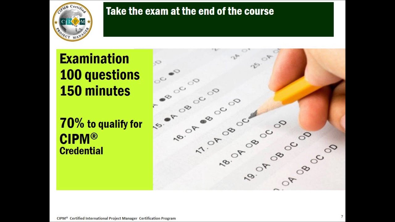 Certified International Project Manager CIPM