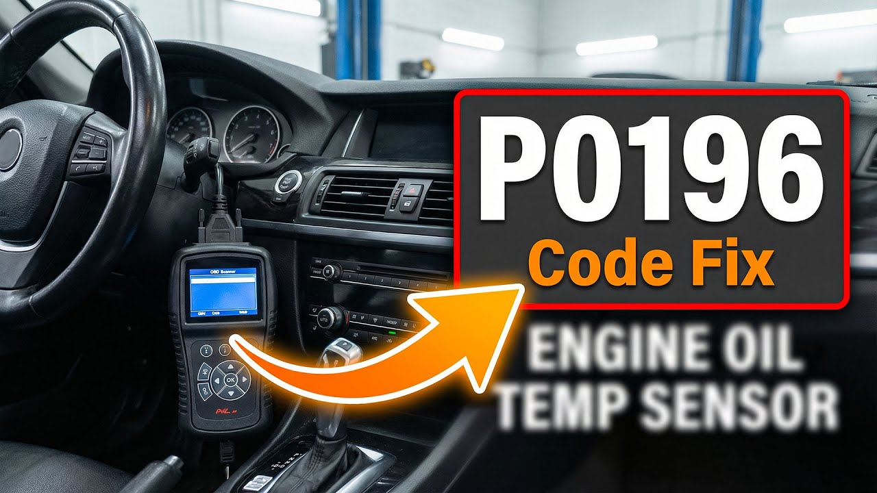How To Fix P0196 Code - Engine Oil Temperature Sensor Range Performance