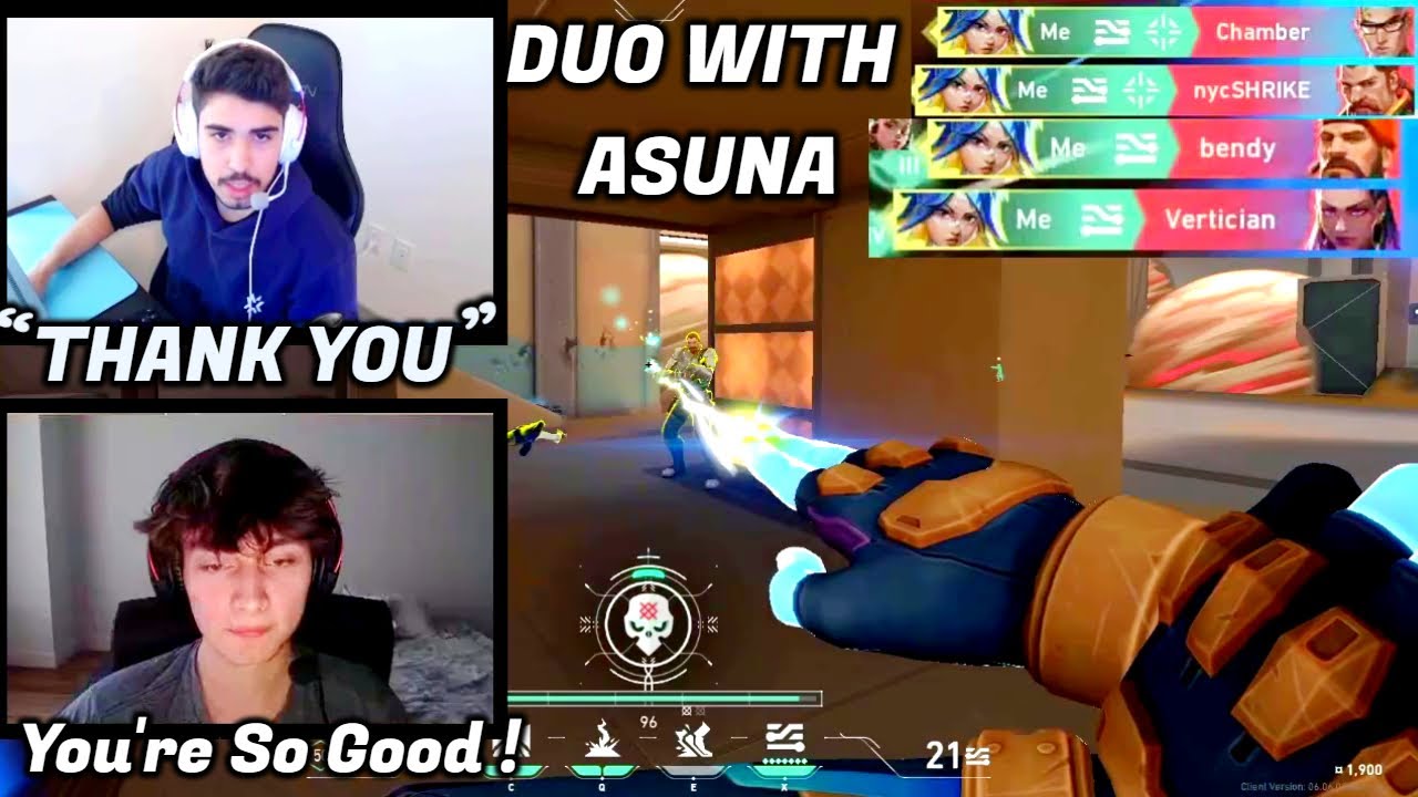LOUD Aspas Playing with 100T Asuna & Dominating Radiant Immortal Lobby Ranked | Valorant