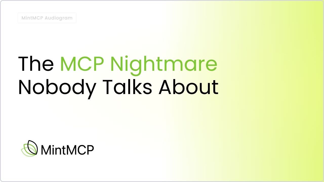 The MCP Gateway Problem Solved