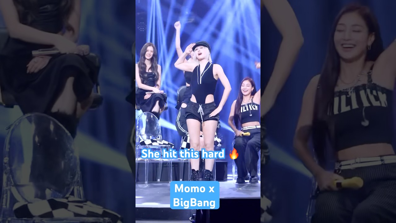 Momo dancing to Big Bang wasn’t on our 2024 bingo card 😳 #bigbang #twice #kpop #momo