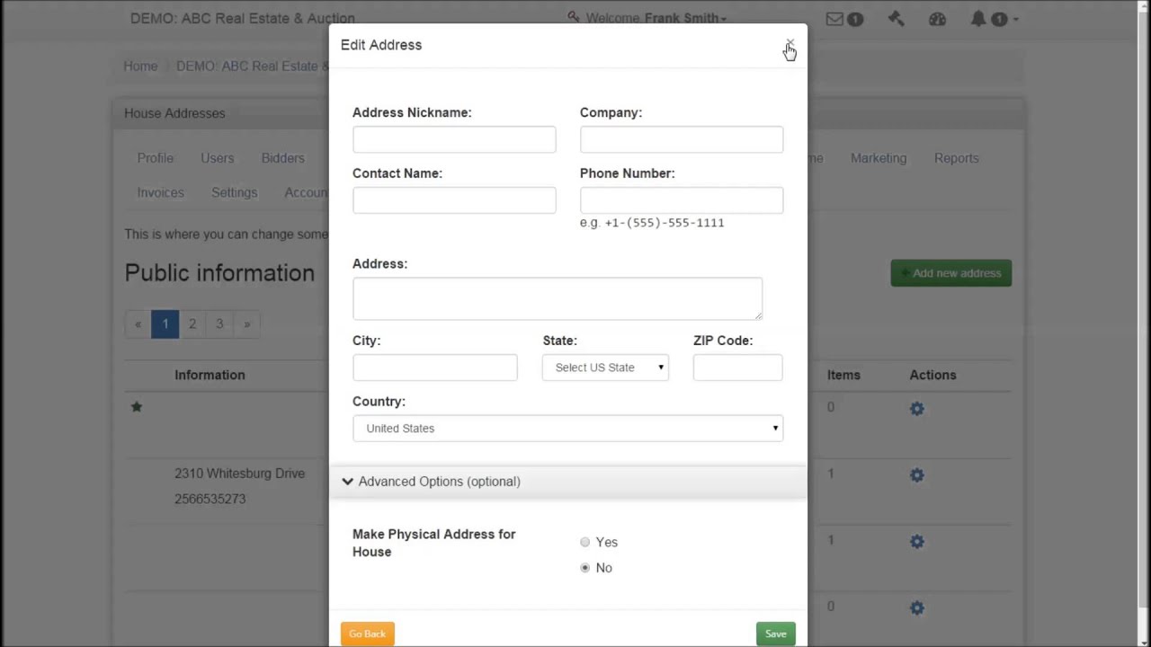 Setting Up Your Auction House