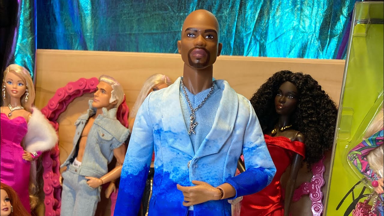 Mattel Ken Kouture 2 Doll Rebody to Integrity Toys Body and Skin Tone Comparison 