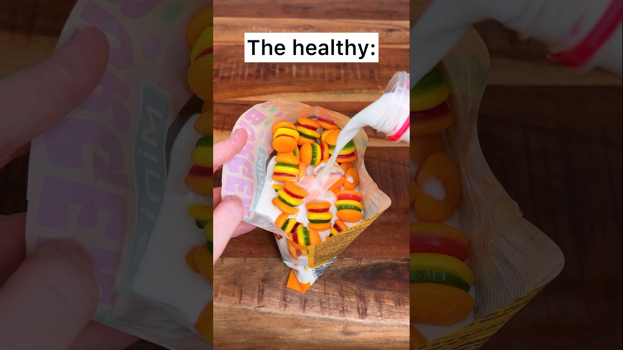 How to make the HEALTHIEST gummy BURGER CEREALS in the world?😎❤️🍔| CHEFKOUDY