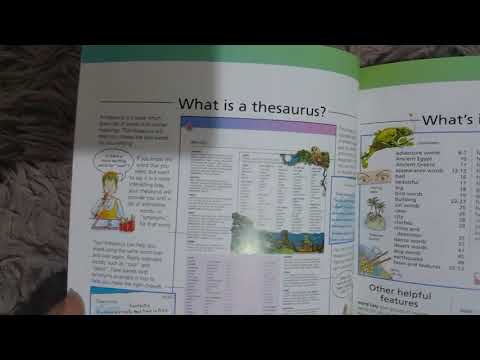English Book - The Usborne Illustrated English Thesaurus