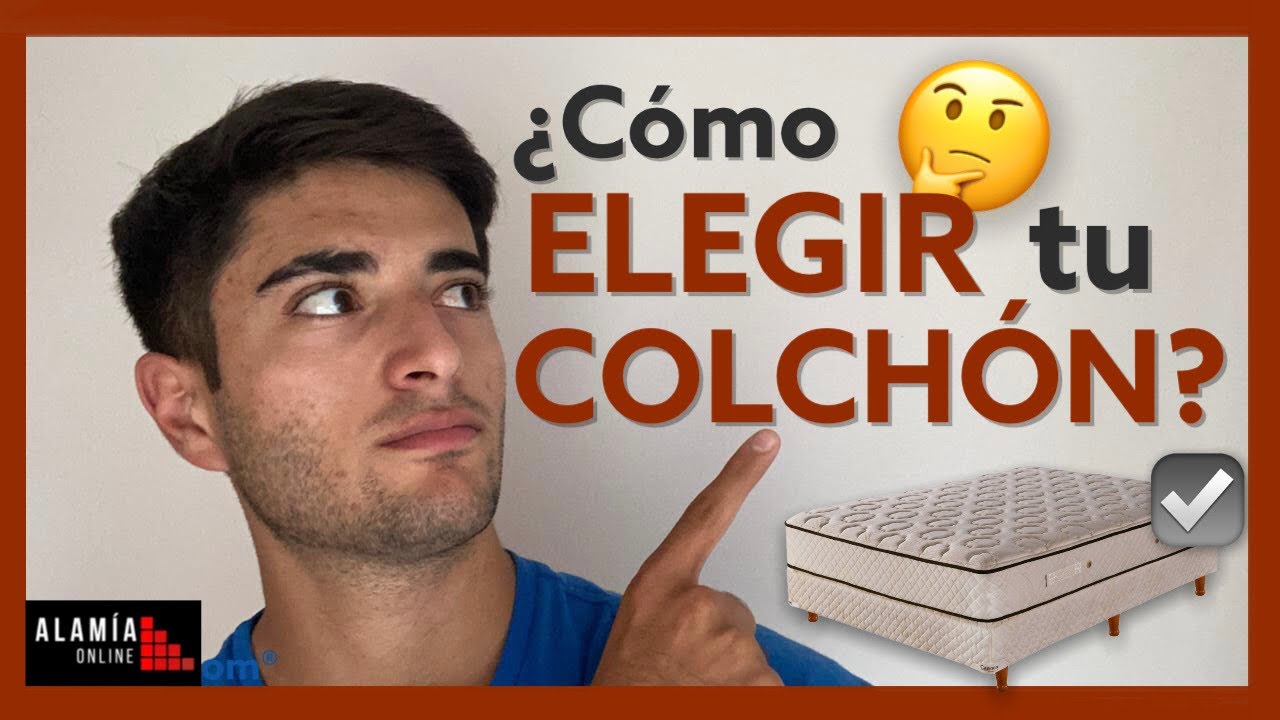 ¿Que COLCHÓN debo COMPRAR? | Es mejor espuma o resorte 🤔👆🏼