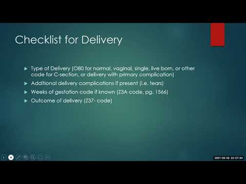 ICD-10-CM Coding for Pregnancy