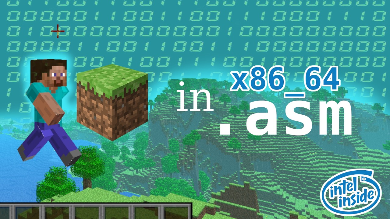 Writing ALL of My Minecraft Clone in X86 ASSEMBLY