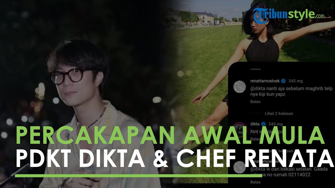 Terkuak Awal Mula PDKT Dikta dan Chef Renatta, Percakapannya ...