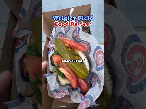 Rating Wrigley Field Food!