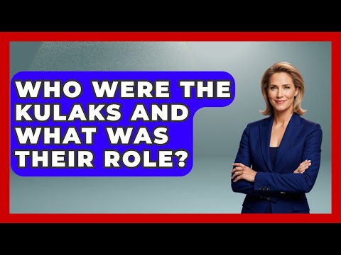 Who Were The Kulaks And What Was Their Role? - Socialism Explained