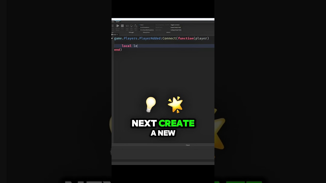 Roblox Studio Tip 35: How to Set Up Leaderstats! #roblox #scripting #robloxstudio #coding