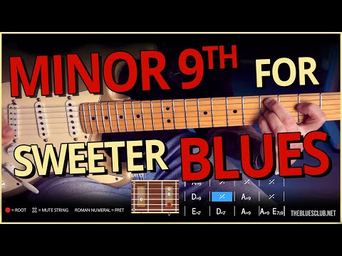 Make your BLUES sweeter with these minor 9th CHORDS!