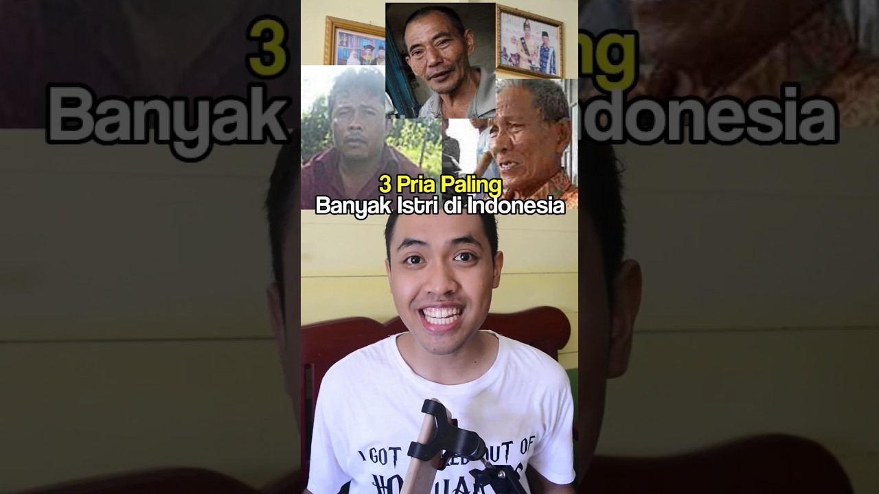 The 3 Men with the Most Wives in Indonesia | Otong Gunawan, Marsan Begok