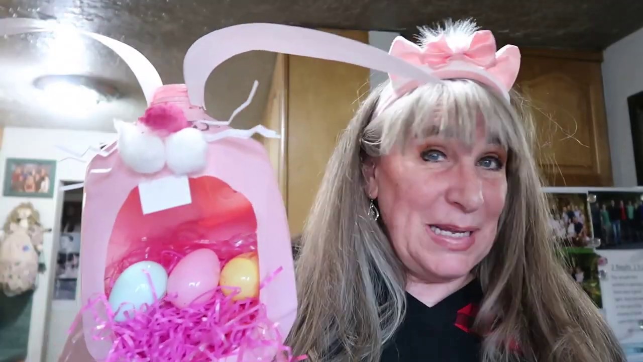 DIY Easter Milk Jug Bunnies, Chick Deviled Eggs, Washcloth Bunnies!