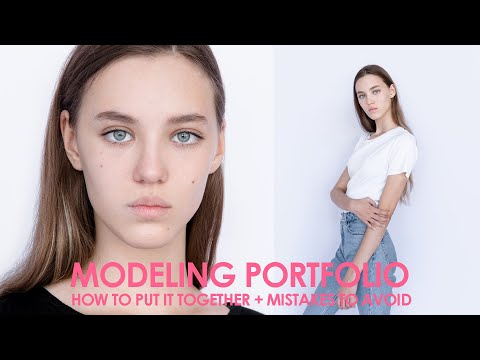 How to build a modeling portfolio | Model's book for beginners: tips advices What mistakes to avoid
