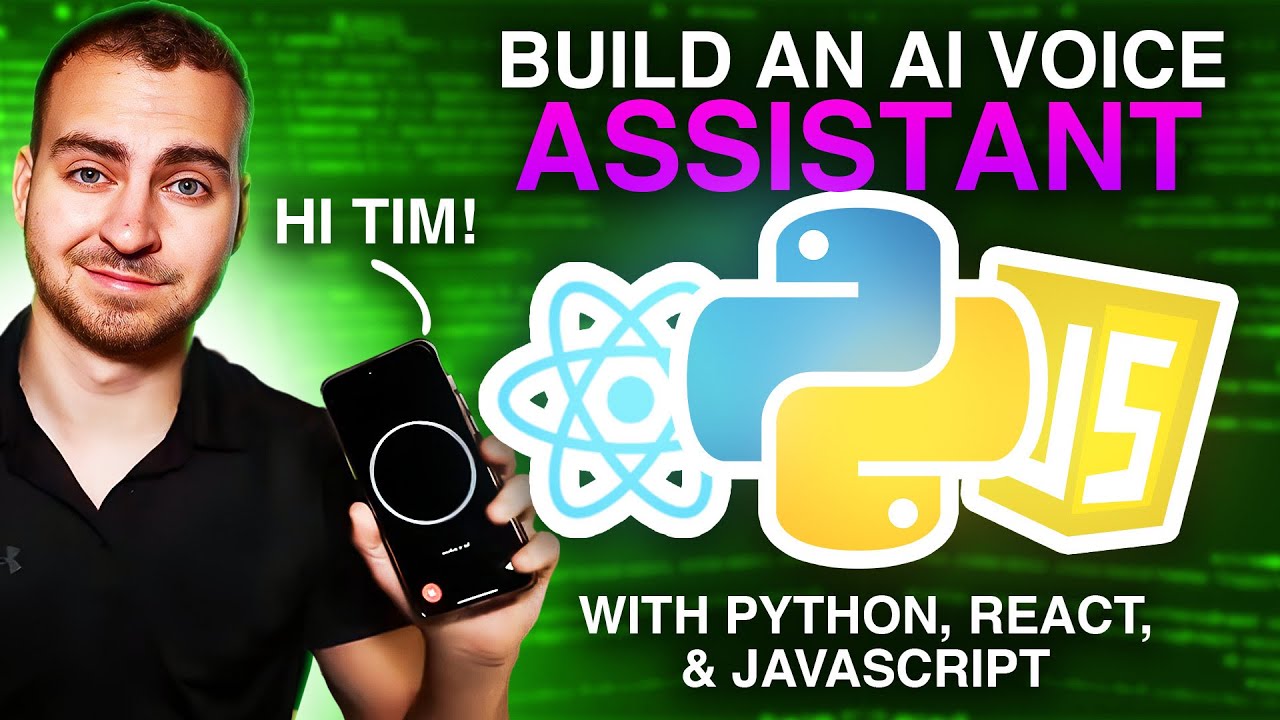 AI Voice Assistant Project Full Tutorial | React & Python (Phone & Web Calling) // TRAIN BRAIN ...