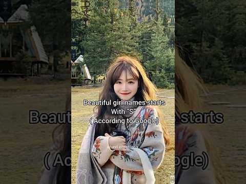 ♡beautiful girl names starts with “S”(Acg)♡@chavisindhu #aesthetic #viral#korean