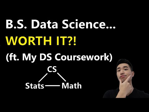 B.S. Data Science... Is it worth majoring in it? (ft. My School's DS Coursework)