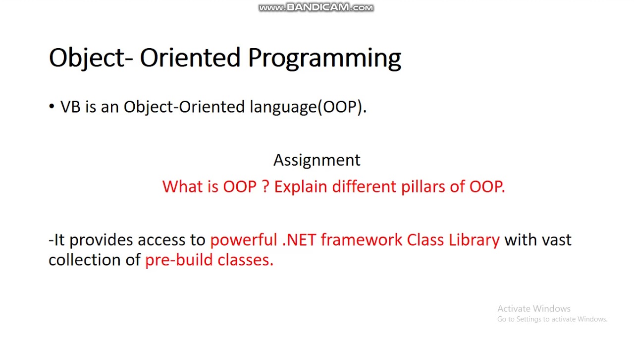 What is Visual Basic ? | Chapter # 2 | Lecture # 6