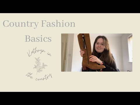 Country Fashion Basics