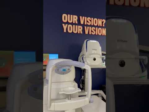 Come with me to get an eye exam at Visionworks.