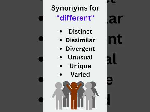 "Top Synonyms for Different – Enhance Your English Vocabulary!