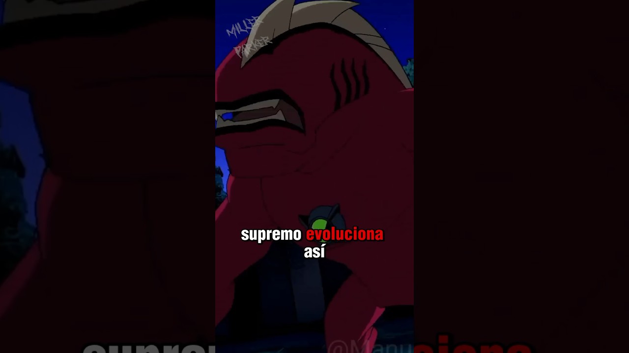 ¿Por qué Bestia Supremo evolucionó así? | #ben10 #alienforce #ultimatealien