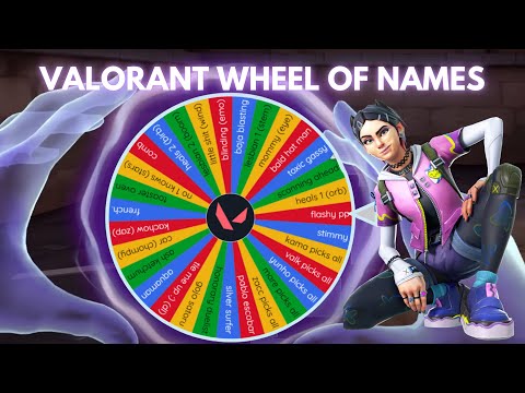 WHEEL chooses our Valorant Agents
