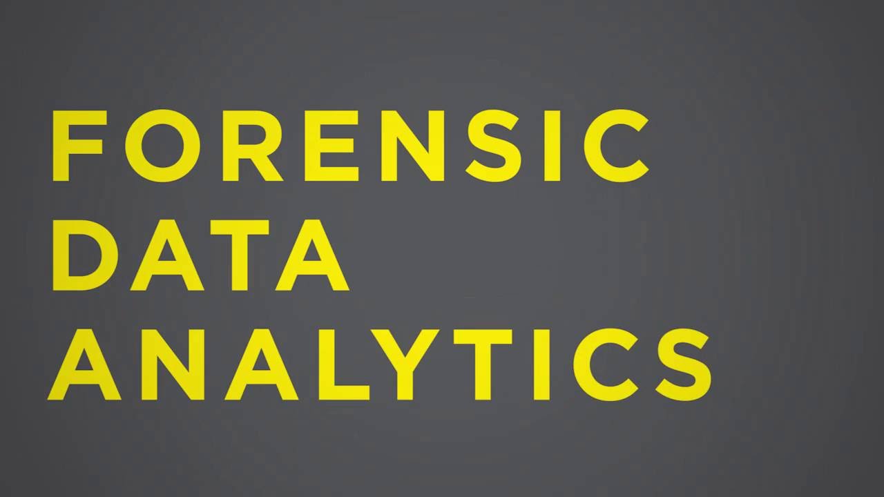 Forensic Data Analytics: Using Data to Prevent and Investigate Fraud and Noncompliance