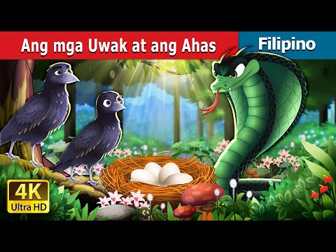 Ang mga Uwak at ang Ahas | The Crows and the Serpent in Filipino | @FilipinoFairyTales