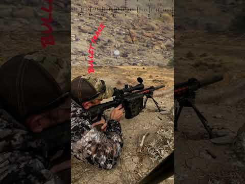 6mm ARC bullet trace at 760 yards #short #shooting #longrange