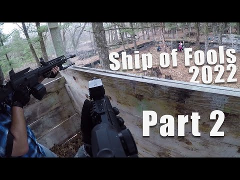 The one of few Wisconsin Airsoft events; Operation Ship of Fools 2022 pt. 2