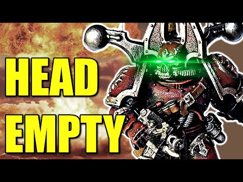Painting Khorne Berzerkers using as few brain cells as possible