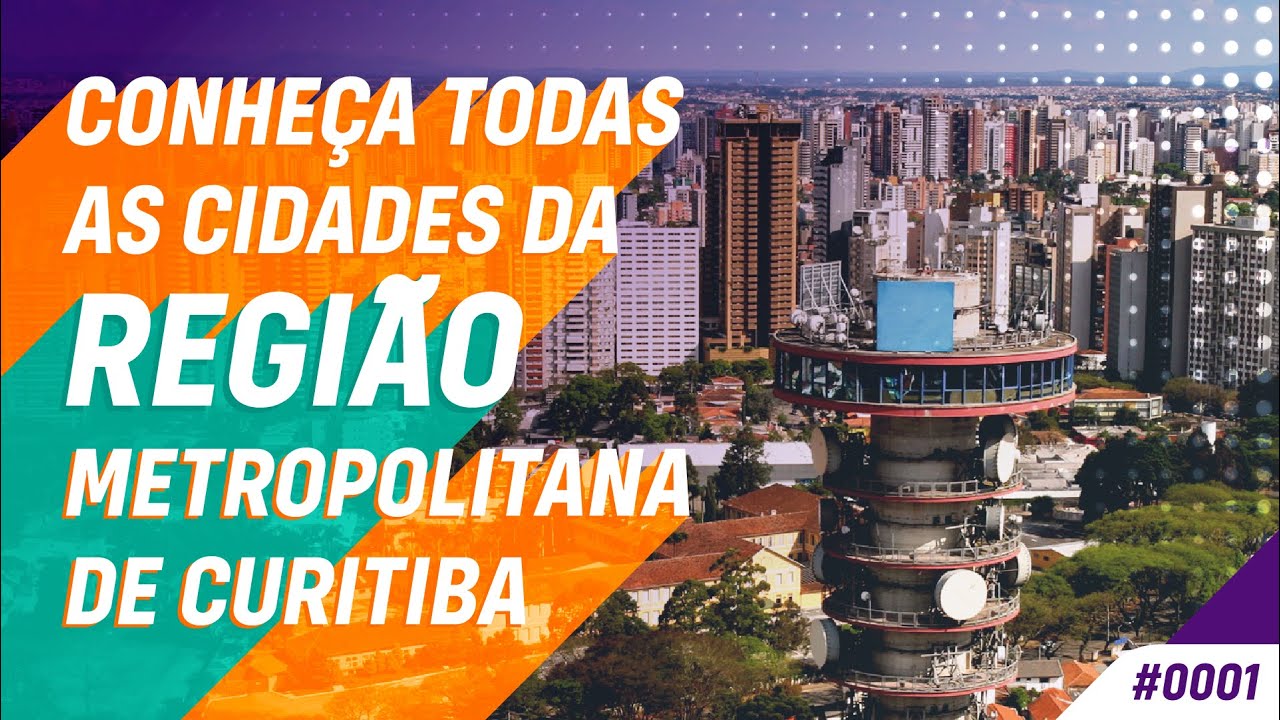 Mapa Da Região Metropolitana De Curitiba - Revisão de Produtos