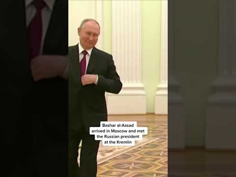 Syrian president publicly expresses support for Russia in the Ukraine war